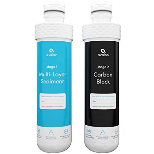 Avalon A7BOTTLELESSBLK Self Cleaning Touchless Bottleless Cooler Dispenser-Hot & Cold Water Child Safety Lock, UL/Energy Star, Black
