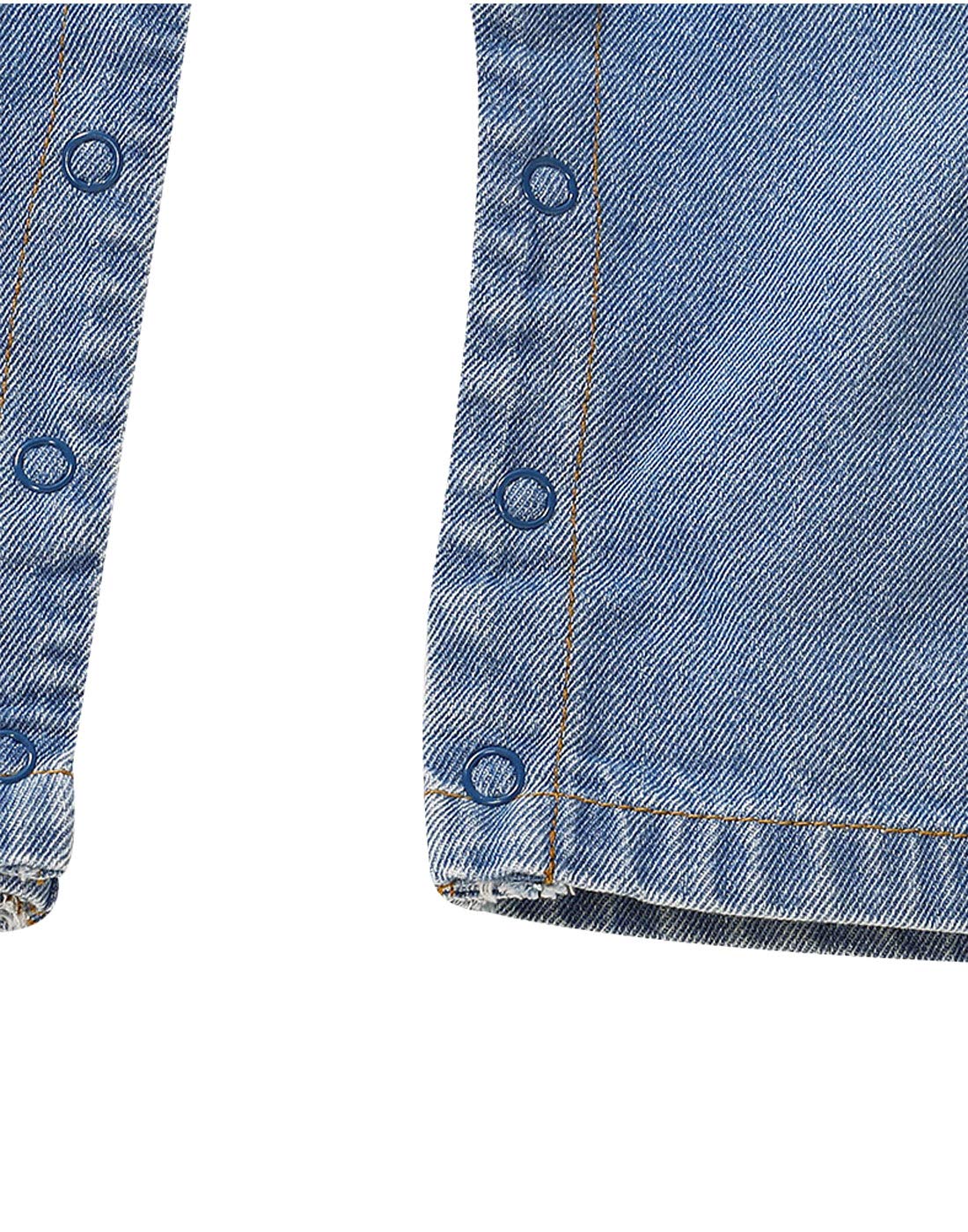 LAPA Baby Girls/Boys Overalls Newborn Denim Romper Ripped Jeans Soft Outfit 3M-24M…