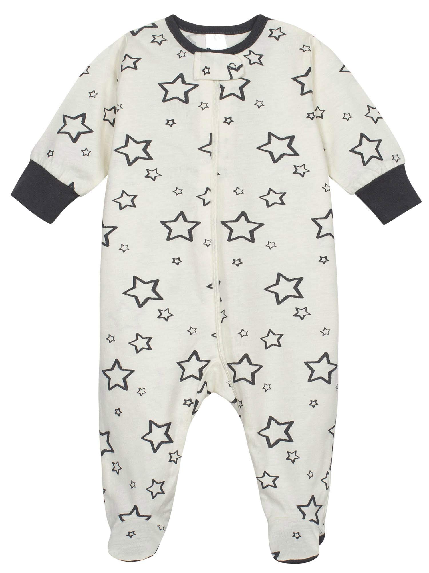 Onesies Brand unisex baby 4-pack 'N Play and Toddler Sleepers, Grey Neutral, 0-3 Months US