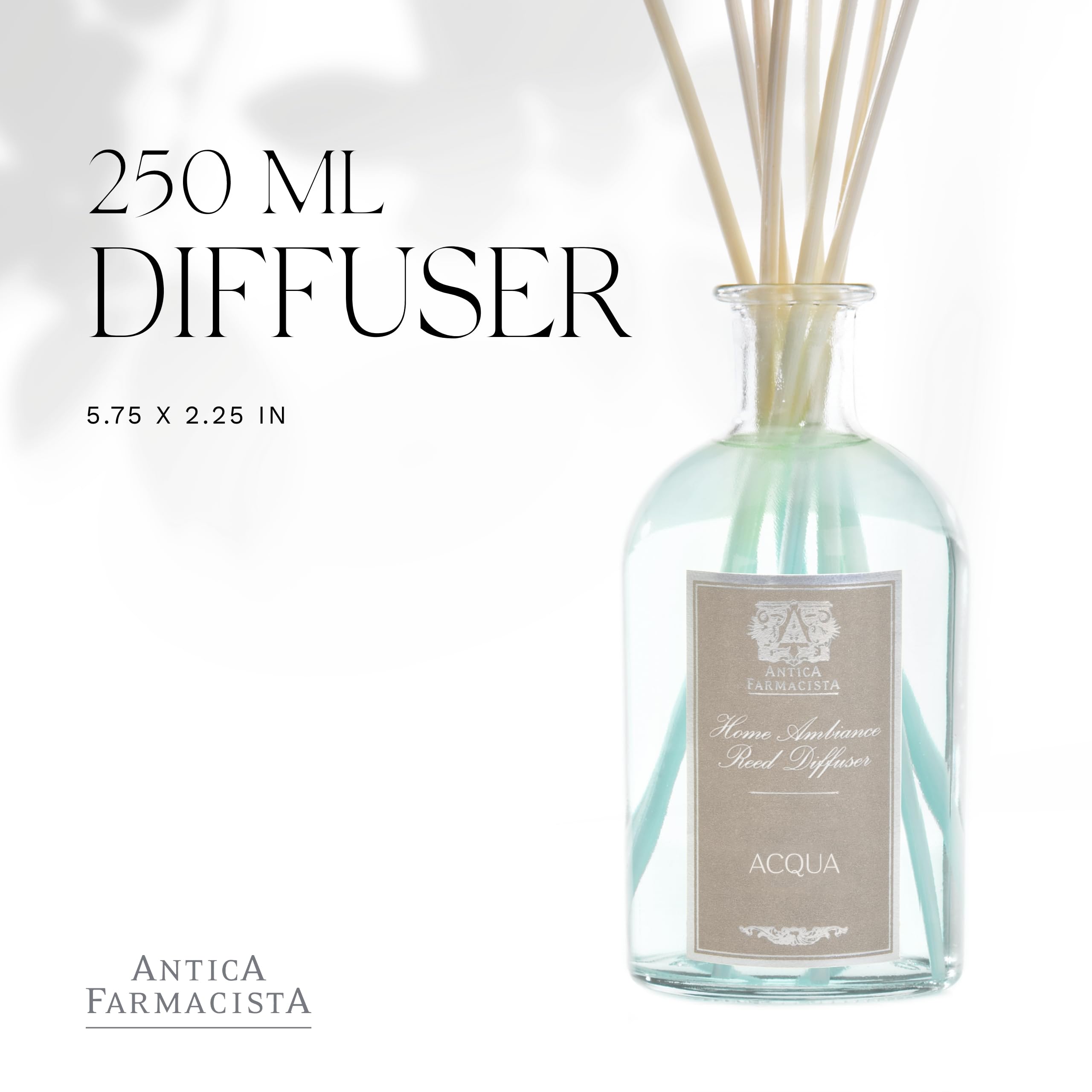 Antica Farmacista Home Ambiance Diffuser, Pink Peony & Citron, 3.4 Fl Oz