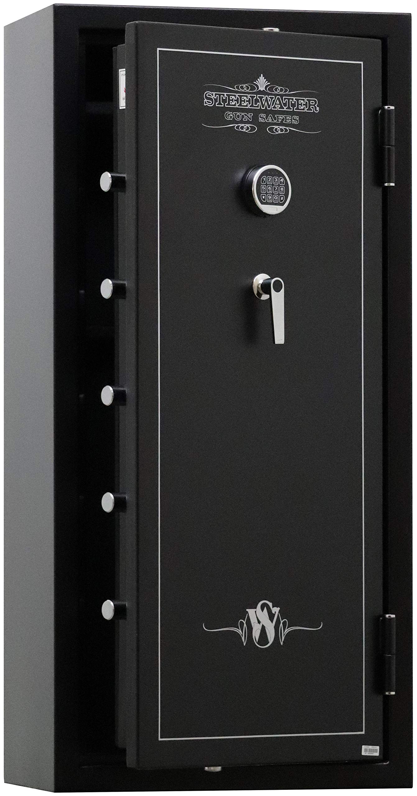 20 Long Gun Max Cap.- 1 Hr. Fire Protection Gun Safe- Blk- AMEGS5928-EMP