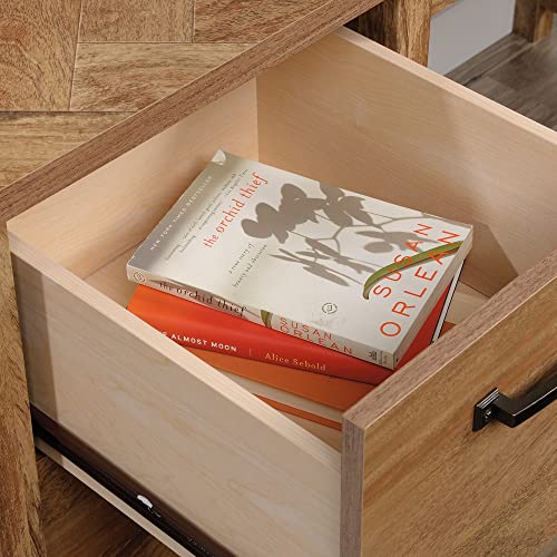 SauderĀ® Cannery Bridge 53"W Computer Desk, Sindoori Mango