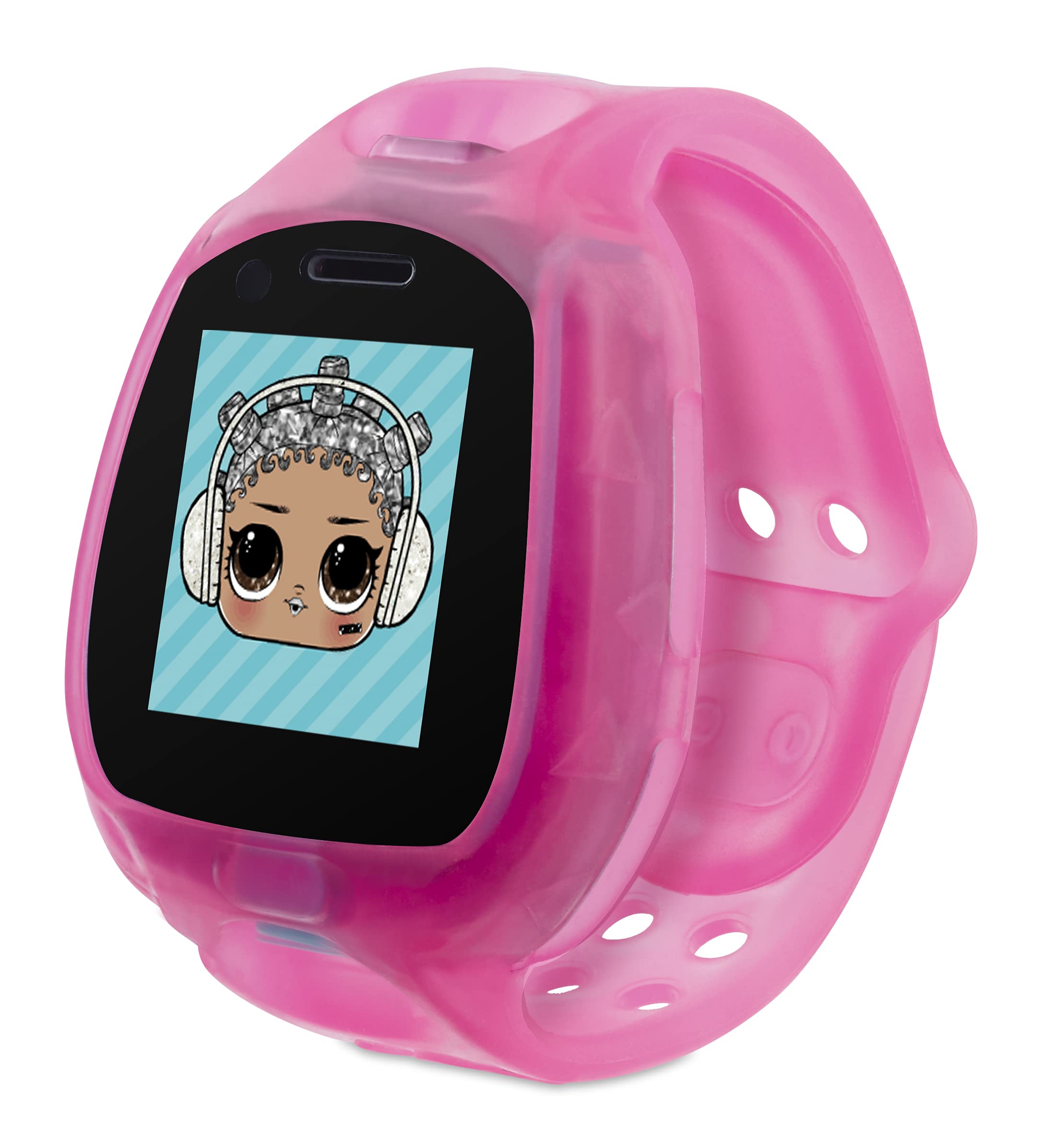 L.O.L. Surprise! Smartwatch & Camera 2.0 w Head-to-Head Gaming, Motion-Activated Selfies, Games, Pedometer, Splashproof, Wireless Connectivity, Gift for Kids, Smart Watch for Girls and Boys Ages 4 5 6+