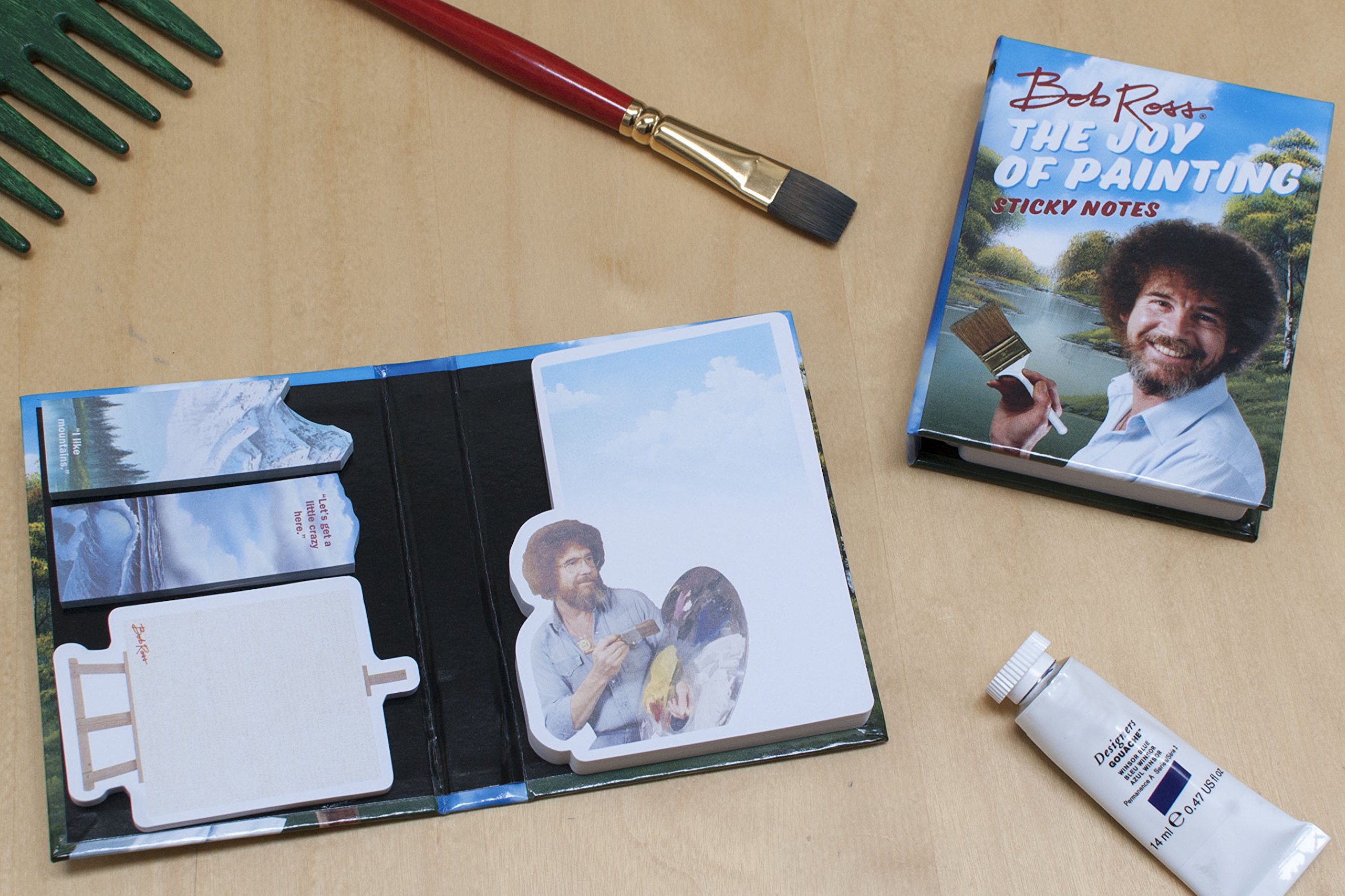Bob Ross The Joy of Painting Sticky Notes Booklet