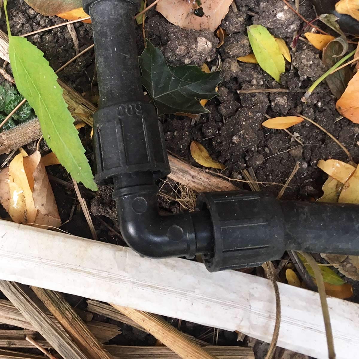 Perma-Loc Tubing Elbow - Size 3/4" - 2 Pack | Reusable Connector | Drip irrigation Parts | Fittings | Compatible with Drip Depot Polyethylene Tubing