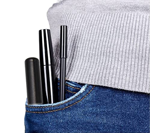 Aluminum Airtight Storage Container Metal Airtight Storage Tube,Fit in Pocket Great for Traveling 3pack