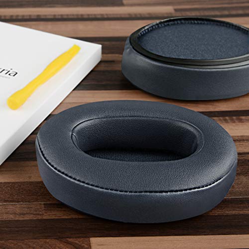 Geekria QuickFit Replacement Ear Pads for Sony WH-XB900N Headphones Earpads, Headset Ear Cushion Repair Parts (Grey)