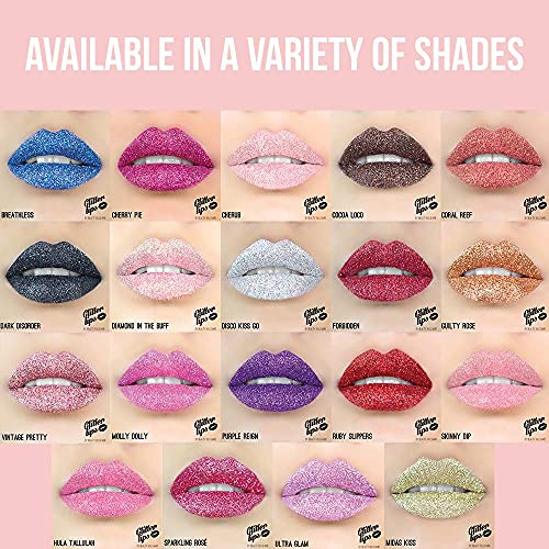 BEAUTYBLVD Glitter Lips | Glitter Lip Kit | Waterproof & Smudge Proof | Long Lasting | Cruelty Free (Cherub)