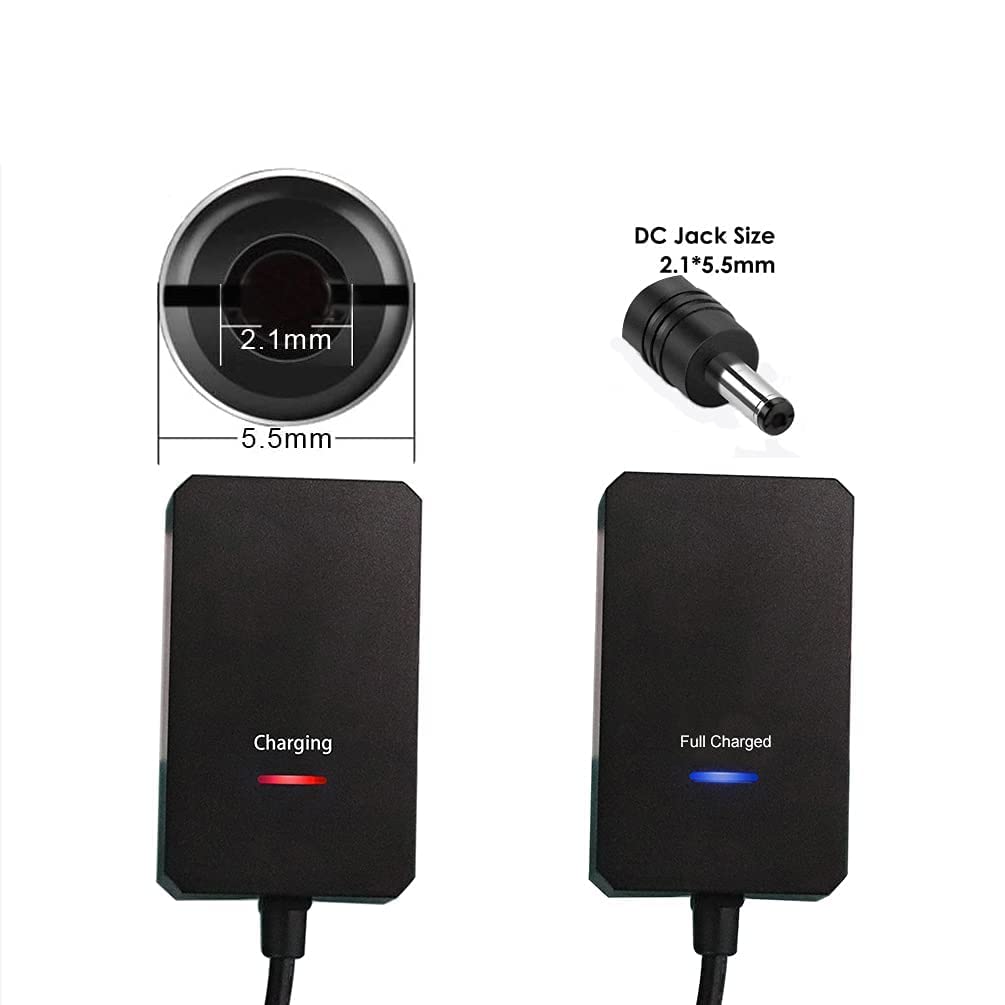 25.2V Charger 1A Power Adapter 25.2V-0.6A AC/DC Suitable for 24V 25.2V 25.6V 25.9V Li-ion Battery Charging