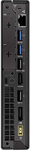 Lenovo ThinkCentre M720q 10T700CNUS Desktop Computer - Core i5 i5-9400T - 8 GB RAM - 256 GB SSD - Tiny - Black - Windows 10 Pro 64-bit - Intel UHD Graphics 630 - English Keyboard - Wireless LAN - Blue