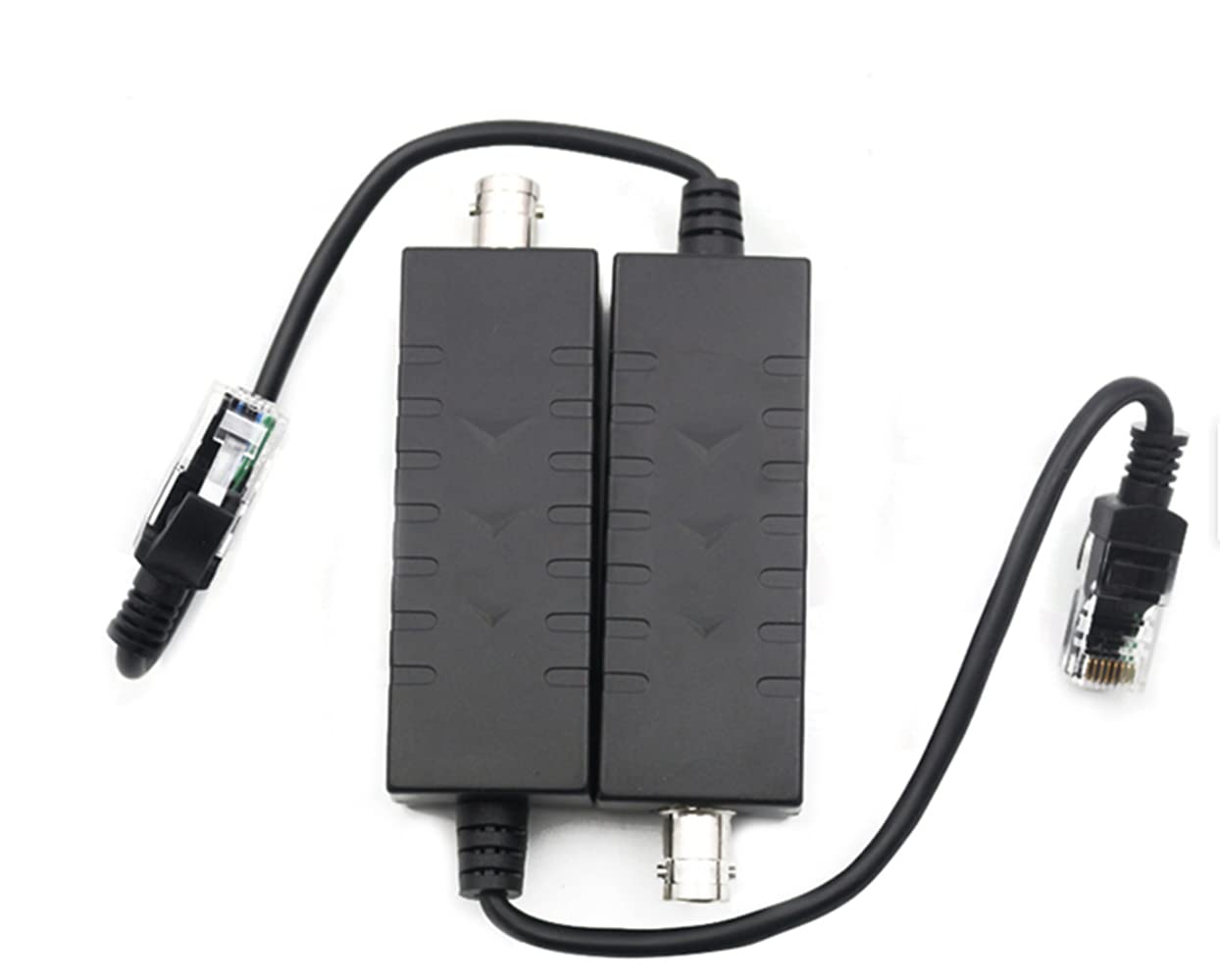 BeElion Single Channel Pair Passive IP Extender Over Coax Cable Transmitter