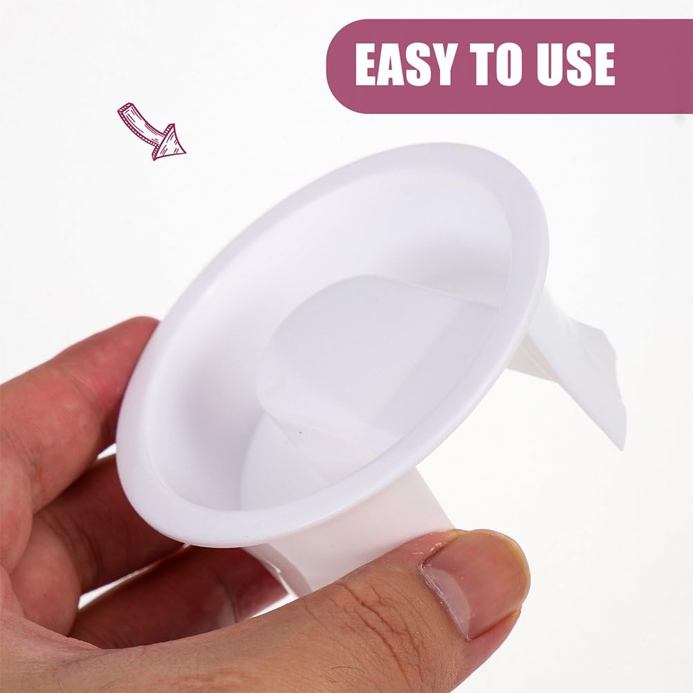 2Pcs White Glass Water Pitcher Lids Food Grade Plastic Anti-Dust Splash Resistant Stoppers Covers for Beverage Carafe Glass Pouring Pitcher One Size,Beverage Serveware,Jugs