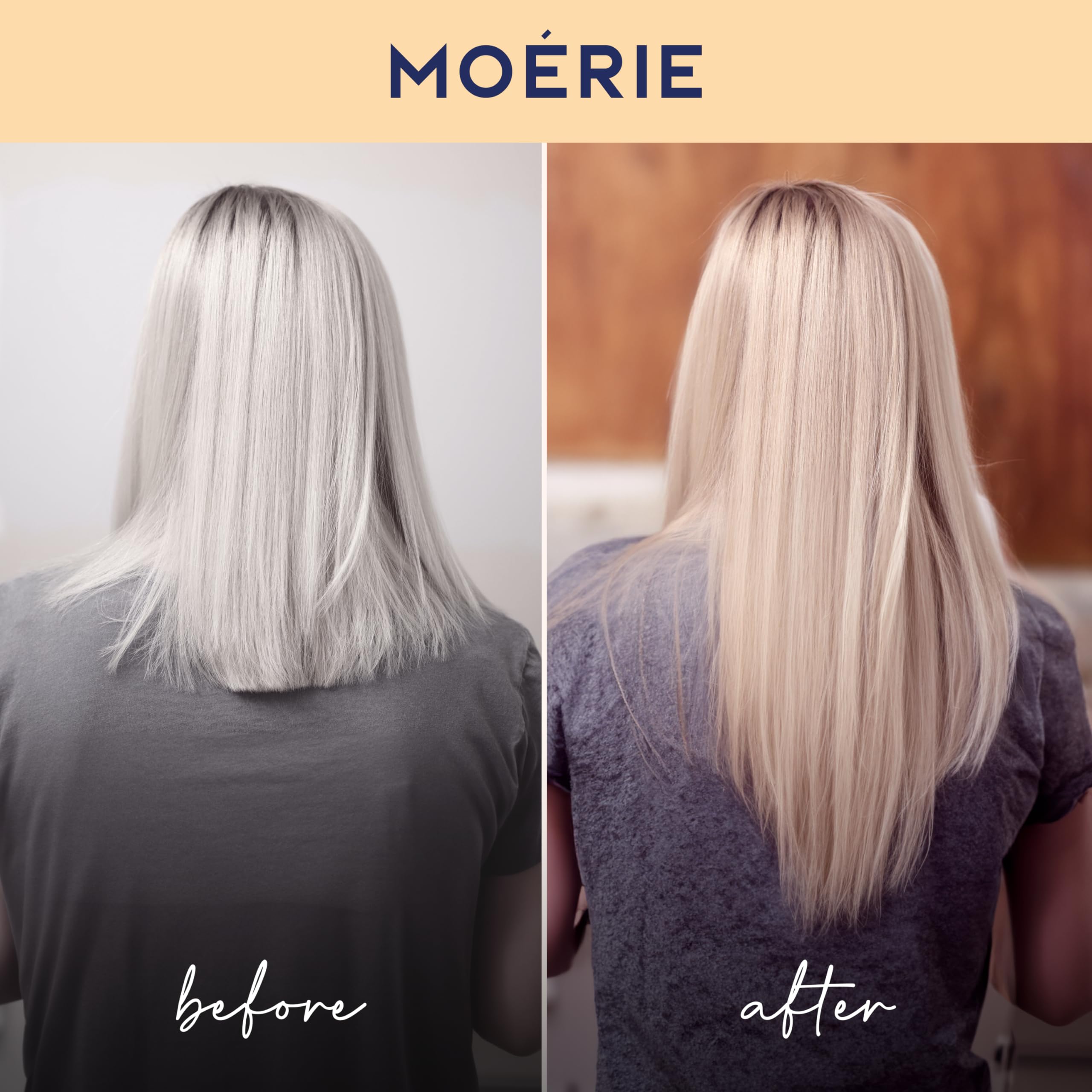 Moerie Shampoo and Conditioner Plus Hair Mask and Spray Mega Pack β The Ultimate Growth Care β For Longer, Thicker, Fuller Hair - Volumizing Products β Paraben & Silicone Free (Set of 4)