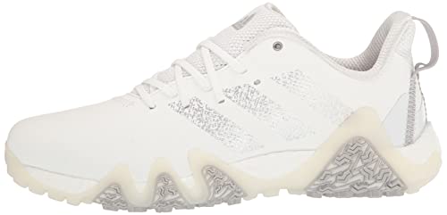 adidas Men's CODECHAOS 22 Golf Shoe, FTWR White/Silver Met./Grey Two, 10.5