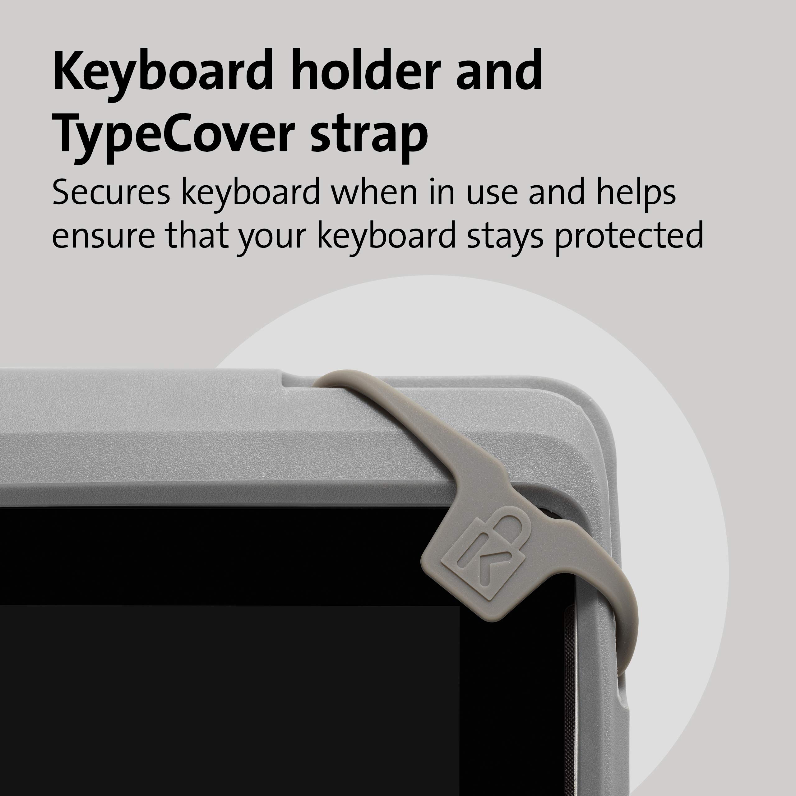 Kensington Blackbelt 2nd Degree Rugged Case for Surface Pro 7, 7+, 6, 5, & 4 - Silver (K97802WW)