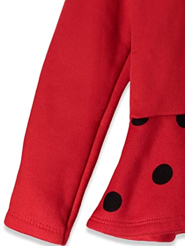 Disney Minnie Mouse Infant Baby Girls Fleece Sweatshirt and Leggings Outfit Set Red/Black 18 Months
