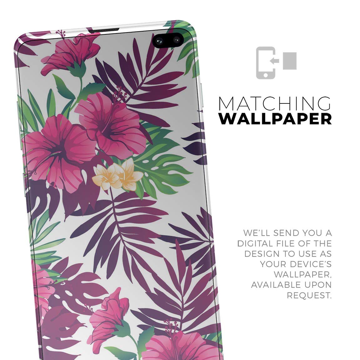 DesignSkinz Summer Pineapple Seamless v2 Protective Vinyl Decal Wrap Skin Cover Compatible with The Samsung Galaxy S20 (Screen Trim & Back Glass Skin)