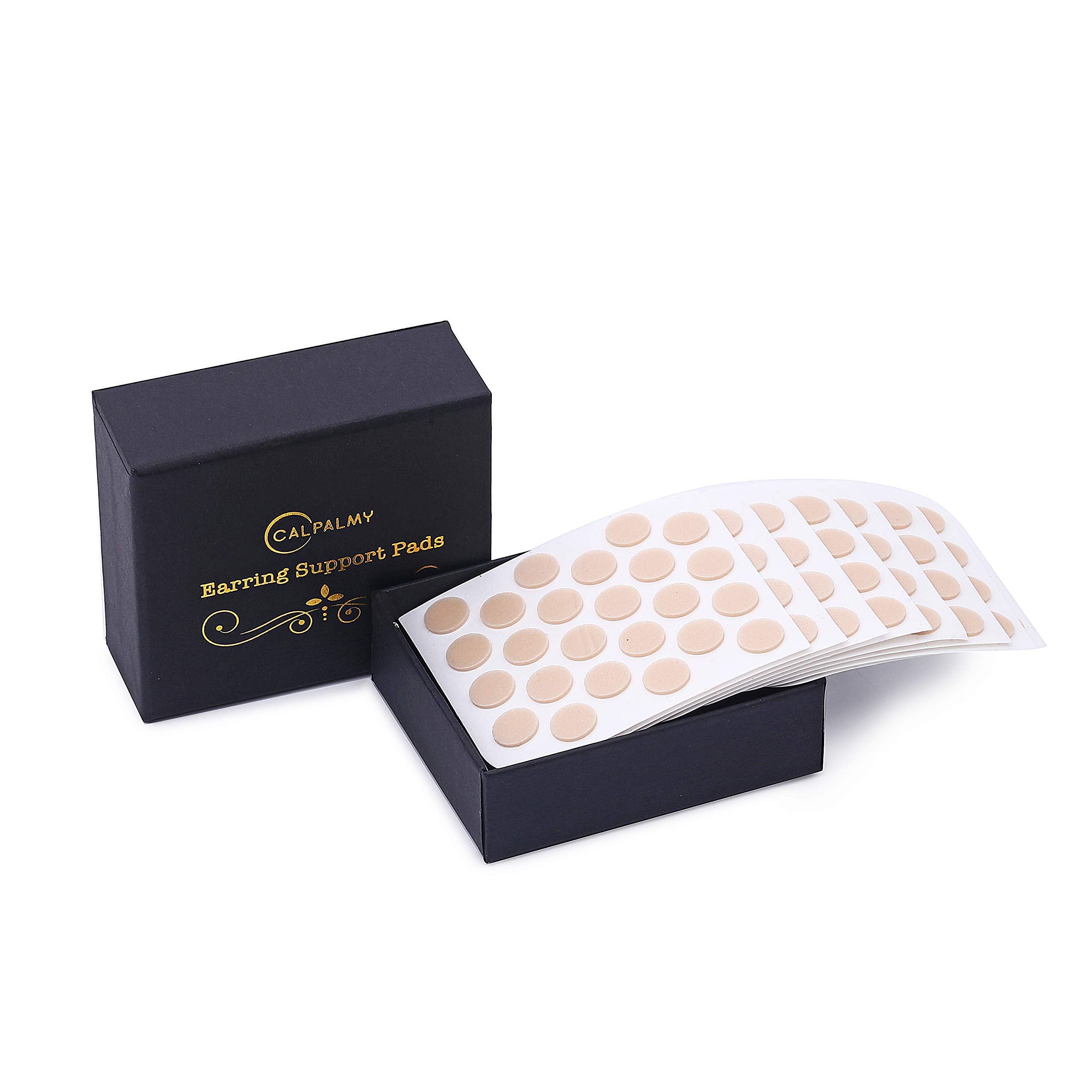 192 Pc New Earring Support Patches | Earring Lifters for Earlobe Support | Pads Lift Heavy or Large Earrings | Waterproof and Lasts for Days on Ear Lobe Backs