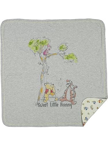 Disney Winnie the Pooh Sleep N' Play Bib Blanket and Burp Cloth 4 Piece Set 0-6 Months