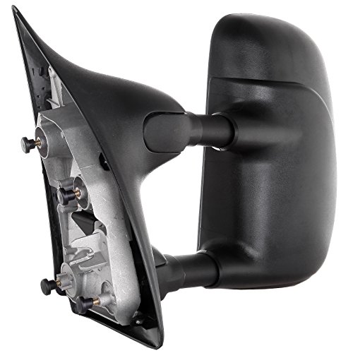 FEIPARTS Tow Mirrors Fit for 1999-2007 for Ford for F250 for F350 for F450 for F550 Super Duty Truck 2000-2005 for Ford for Excursion Towing Mirrors with Left Right Manual Adjusted Black Housing