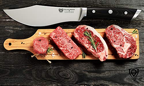 Dalstrong Barong Chef Knife - 7 inch - Gladiator Series Elite - Razor Sharp Kitchen Knife - Forged High Carbon German Steel - Full Tang - w/Sheath - NSF Certified