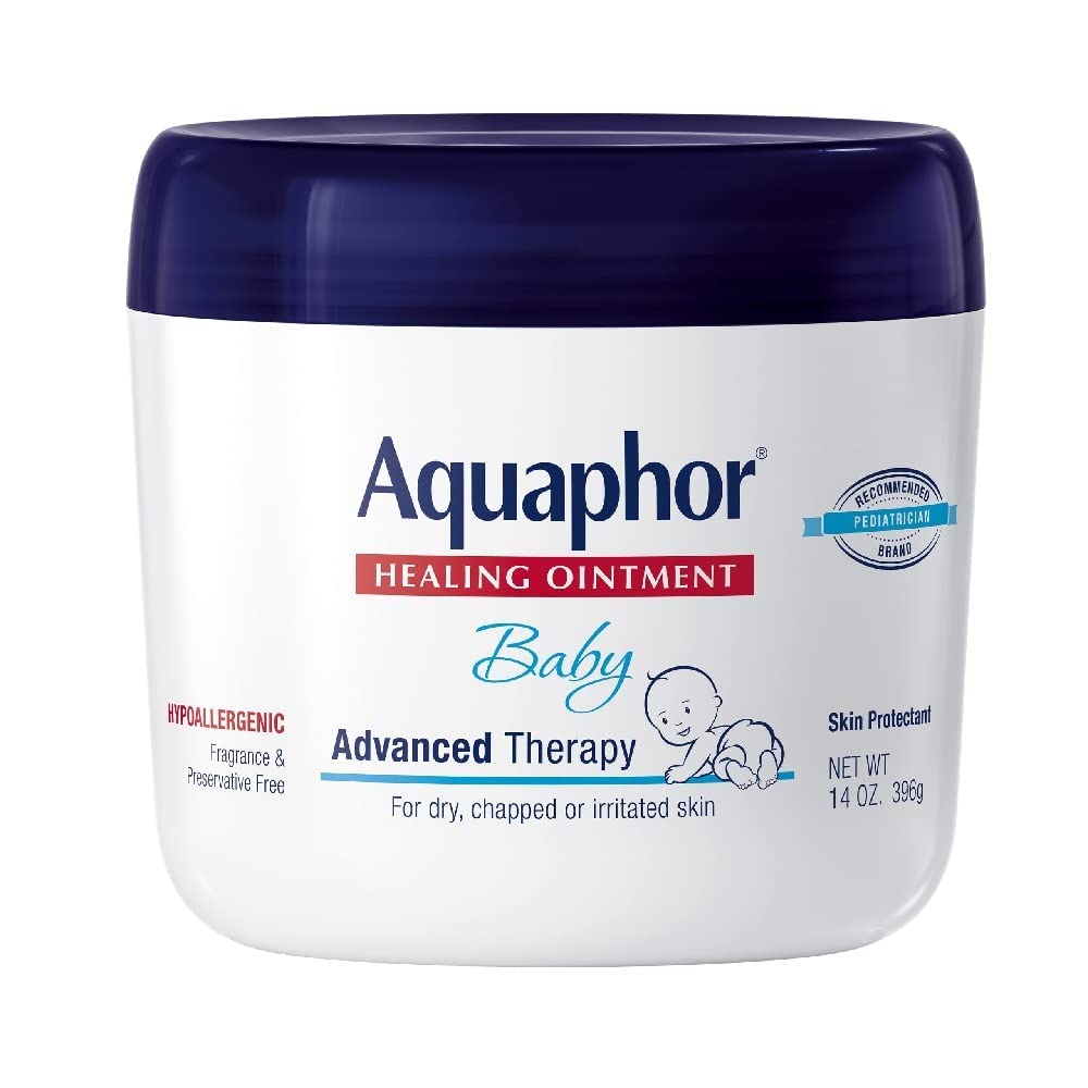 Aquaphor Baby Advanced Therapy Healing Ointment blbkmb Skin Protectant, 14 Ounce, 10 Pack