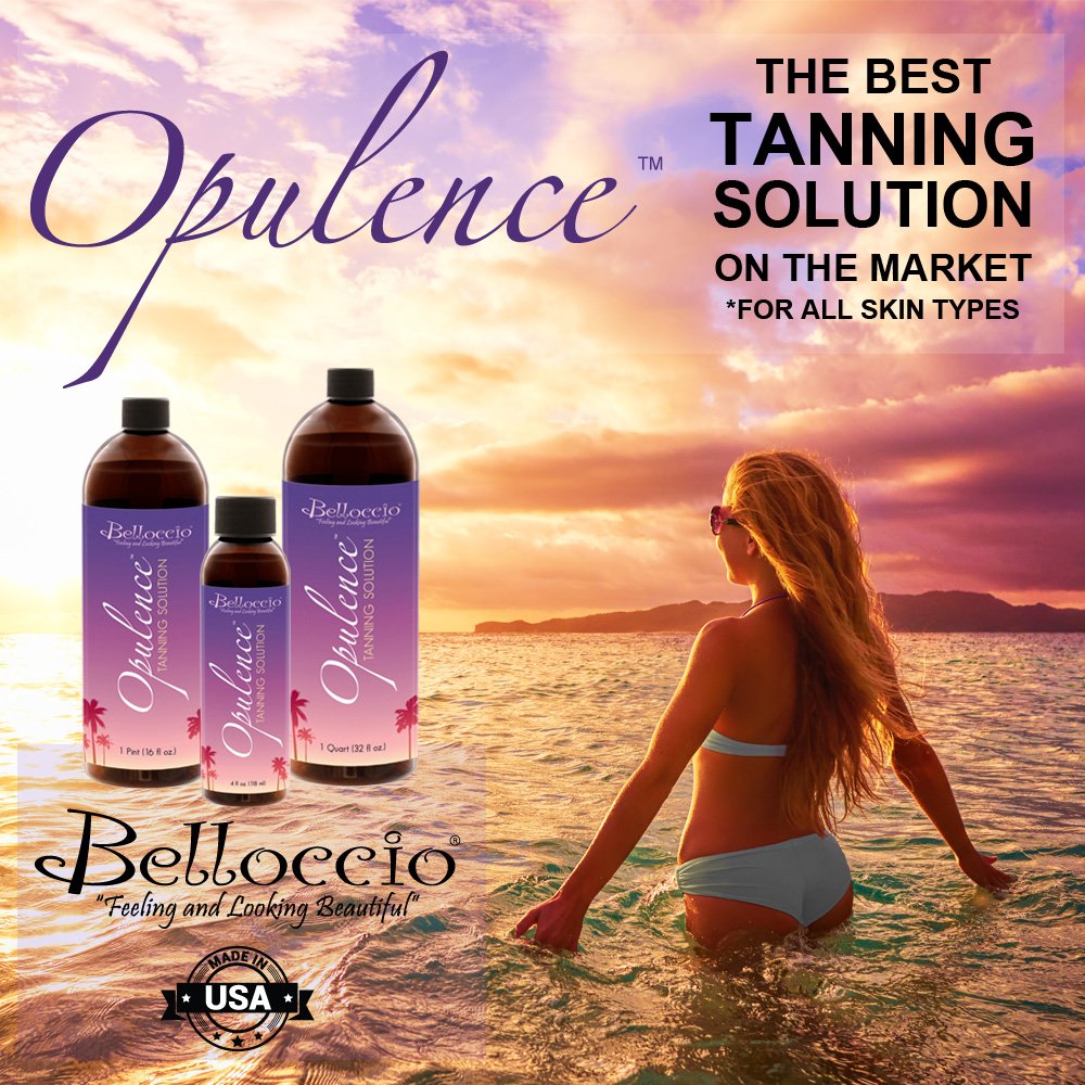 Belloccio Premium T75 Sunless Turbine Spray Tanning System; FREE 4 oz. Opulence Tanning Solution & FREE User Guide Video Link