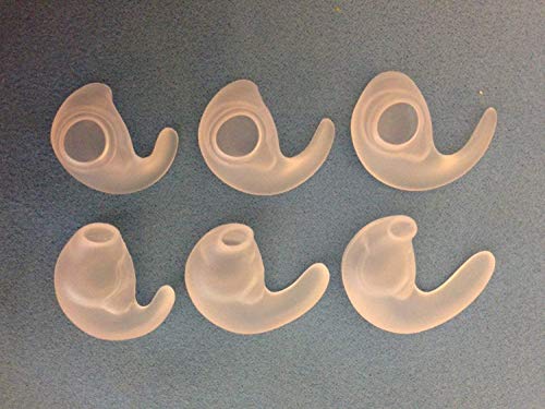 Set SML Left Right EarGels Compatible with Jawbone ERA Black Streak HD Wireless Headset Black Streak Left and Right S M L Ear Gels Bud Tip Gels Buds Tips Replacement Part