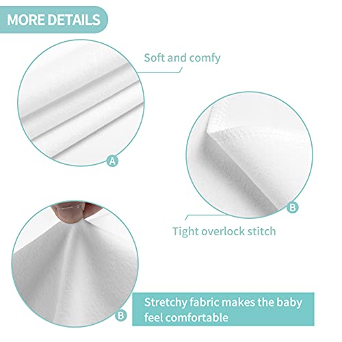 Belinyo Bat Flower Baby Swaddle Blankets Nursing Cover Infant Receiving Blankets for Crib, Stroller, Travel( 36x 36'')