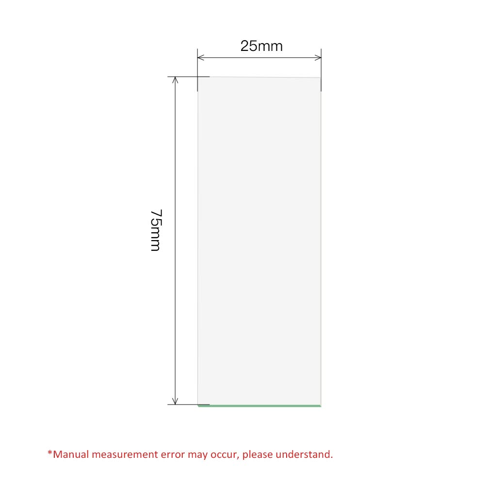 Labvida Pre-Cleaned Microscope Slide and Cover Slips Set, 144pcs of Dim.75x25x1mm Plain Slides, Super Grade Glass, 90°Corners, 1.2oz.(200pcs) of 22x22mm Cover Slips, 1# Thickness 0.13-0.16mm, LVQ090