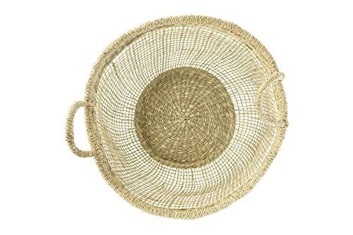 Creative Co-Op DA8869-1 Handwoven Natural Seagrass Baskets (Set of 4 Sizes)