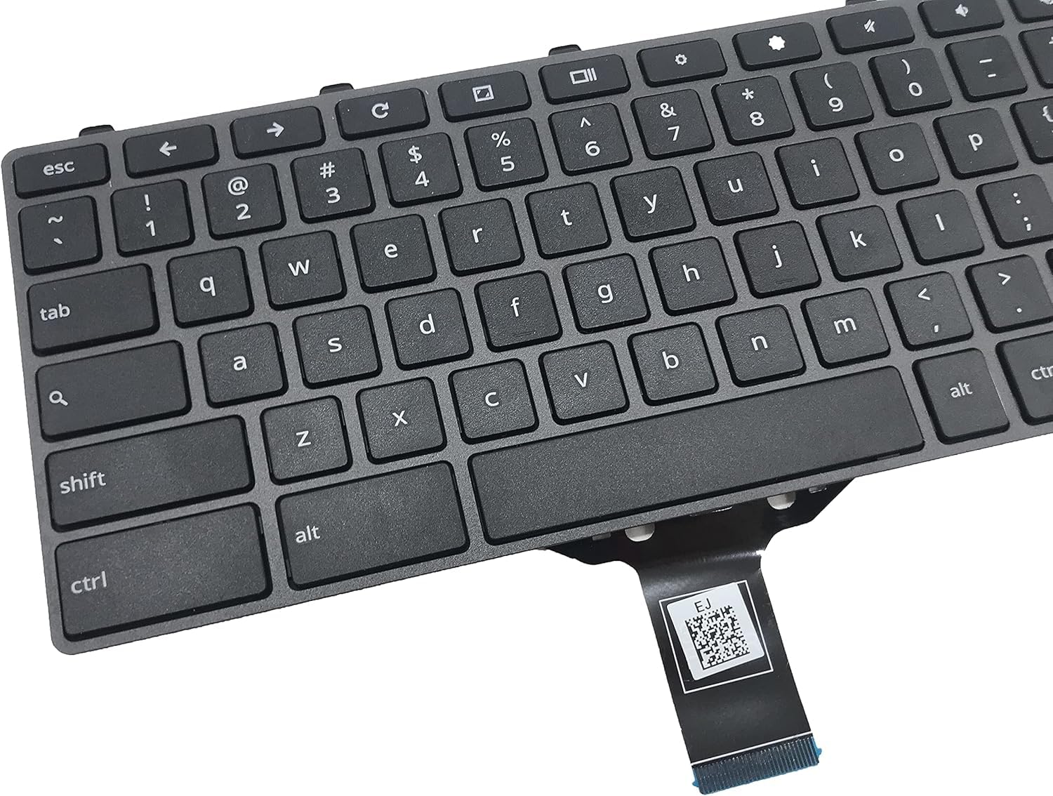 New Keyboard for Dell Chromebook 11 3100 Touch 5190 Touch 3400 3110 0D2DT 00D2DT 03G0H0 US Power Key(Not for 3100 2in1,5190 2in1,3110 2in1)