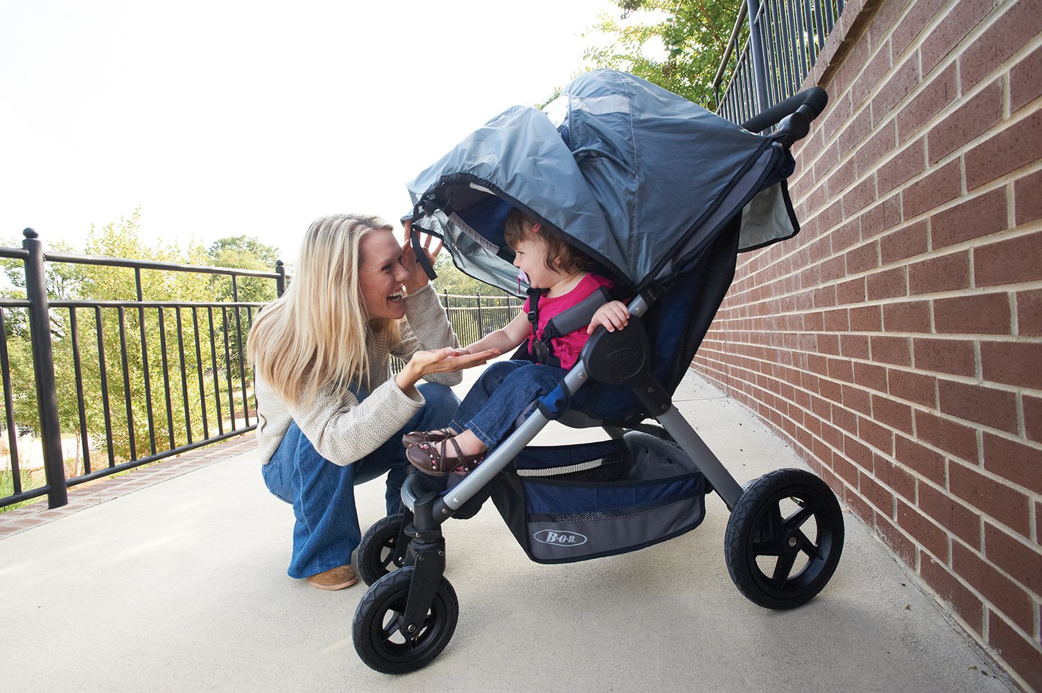 BOB Weather Shield for Motion Strollers, Grey