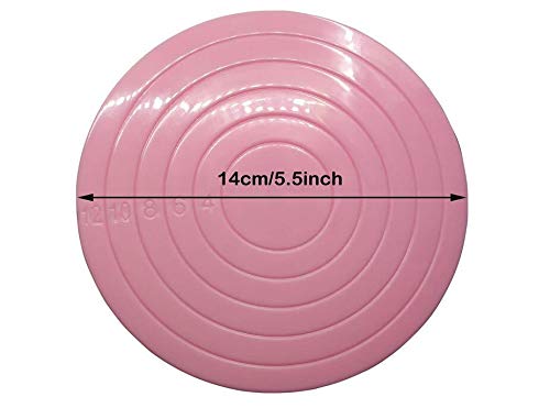 Cookie Decorating Turn Table - 5.5 Inch Mini Spinning Cake Decorating Stand 360 Degree Revolving Cookie Swivel Stand