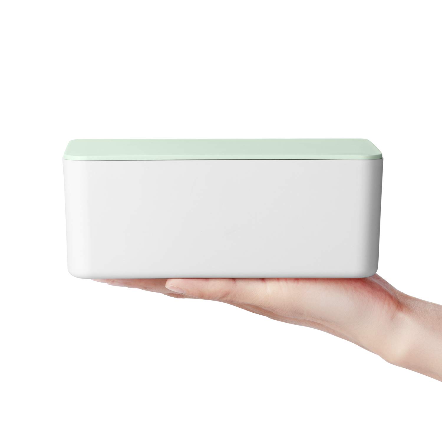 Diaper Wipes Dispenser Baby Wipes Case, Baby Wipe Holder Keeps Wipes Fresh, Non-Slip, Easy Open & Close Wipe Container Green
