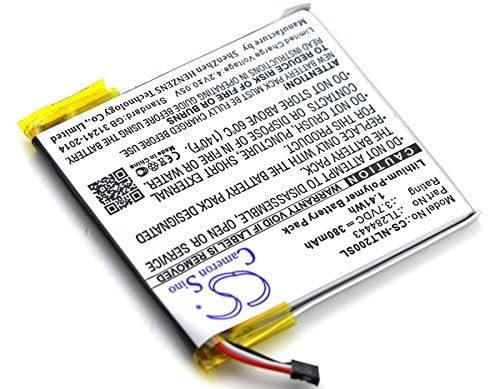 Cameron Sino Li-Polymer 3.70V 380mAh / 1.41Wh Battery Compatible with Nest TL284443, Fits Nest Learning Thermo2nd Generation,Learning Thermostat 3rd Generation,T3007ES,T3008USstat,A0013