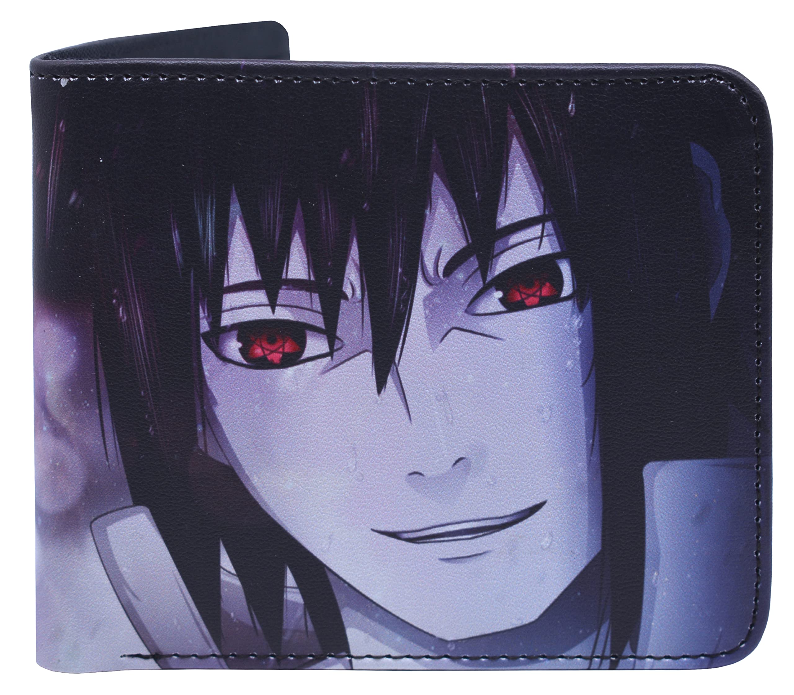 Amatensu Anime Characters Akatsuki wallet Uchiha Itachi wallet Uchiha Sasuke wallet Uchiha Madara wallet Kakashi wallet E
