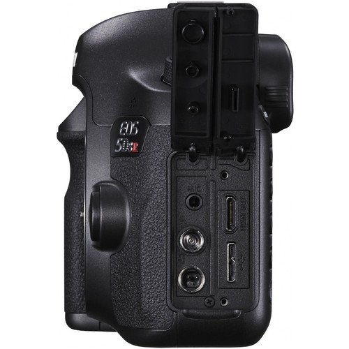 Canon EOS 5DS R DSLR Camera(Body Only) Bundle with 64GB Memory Card + Carrying Case + Spare Battery + More - International Version