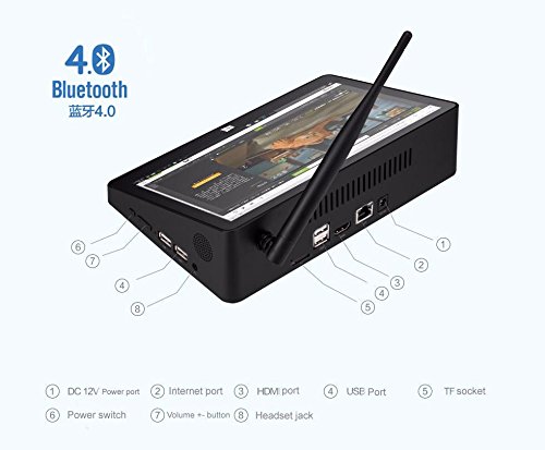 PIPO Tablet Computer, 10.8" X10 Pro Mini PC Win10 IntelX5-Z8350 Quad Core 4G RAM 64G ROM 19201280 10000mAh HDMI WiFi