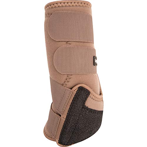 Classic Equine Legacy2 Hind Support Boots, Caribou, Medium
