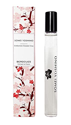 BERDOUES Grands Crus Somei Yoshino Eau de Parfum | Floral, Long Lasting Scent Made in France | Spray Fragrance for Women Inspired by Cherry Blossoms | Luxury Perfume with Premium Quality Ingredients, 0.34 fl.oz.