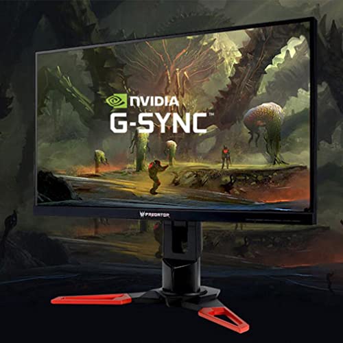 Acer Predator Gaming Monitor, 27inch 1440p IPS Ultra Widescreen 100% sRGB, NVIDIA G-SYNC, NVIDIAR ULMB, 144Hz Refresh Rate Overclock 165Hz, 4ms Response Time, w/HDMI Cable