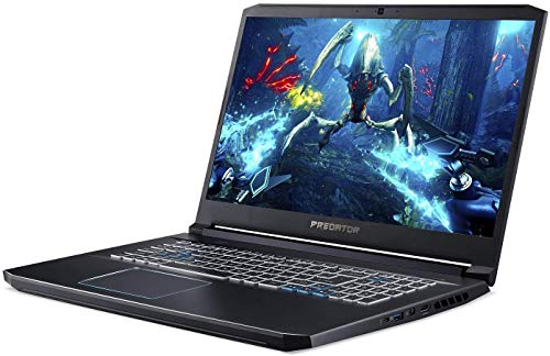 Acer Predator Helios 300 Gaming Laptop PC, 17.3" Full HD IPS Display, Intel i7-9750H, GTX 1660 Ti 6GB, 8GB DDR4, 512GB PCIe NVMe SSD, RGB Backlit Keyboard, PH317-53-77HB (Renewed)