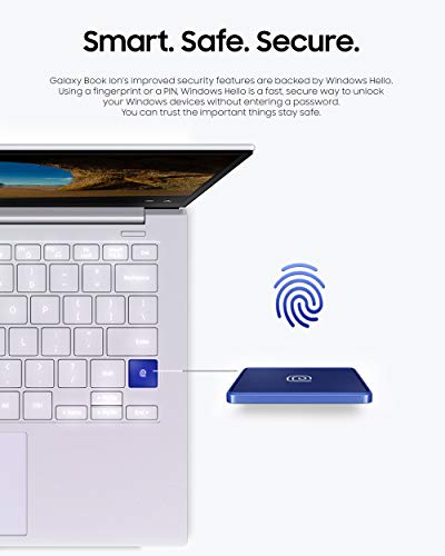 Samsung Galaxy Book Ion 13.3 Laptop| QLED Display and Intel Core i7 Processor | 8GB Memory | 512GB SSD | Long Battery Life and Windows 10 Operating System | (NP930XCJ-K01US) (Renewed)