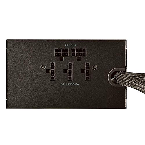 Cooler Master Watt 650 Watt Semifanless Modular Power Supply, 80 PLUS Bronze Certified Power Supply for Computers