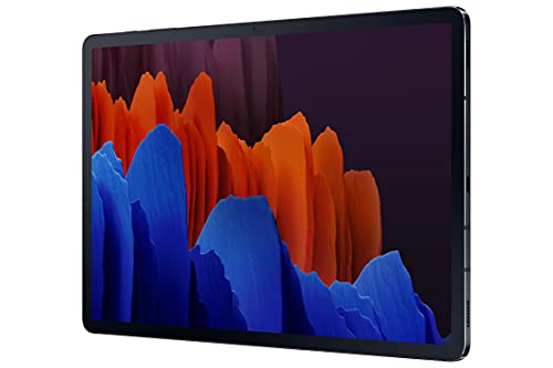 SAMSUNG Galaxy Tab S7+ Plus 12.4” 128GB Android Tablet w/ S Pen Included, Edge-to-Edge Display, Expandable Storage, Fast Charging USB-C Port, SM-T970NZKAXAR, Mystic Black