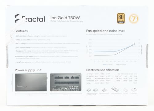 Fractal Design Ion Gold 750W - Gold, ATX