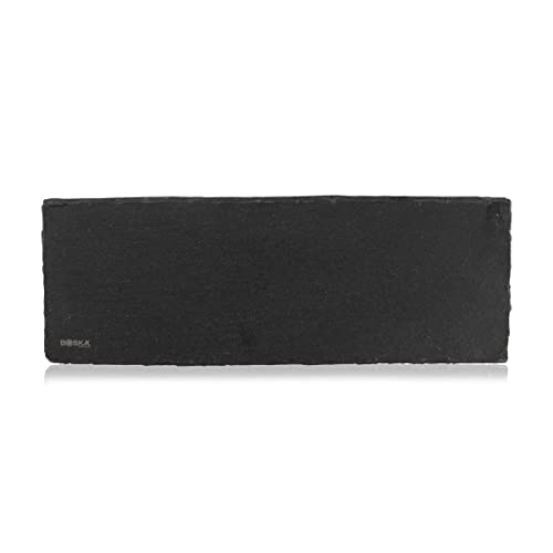 Boska Wooden Serving Cheese Board - Large Amigo Best for Cheese, Tapas, Bread, and Desserts Presentation - Board Slab with Non-Slip Feet - Cutting and Charcuterie Board - Dishwasher Safe