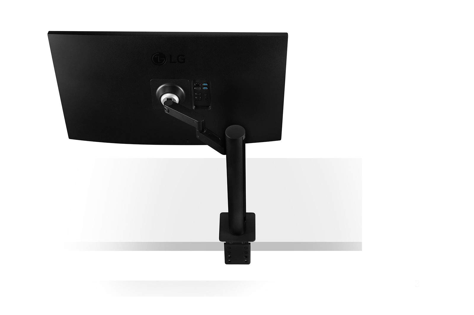 LG 32BN88U-B 31.5” Ergo IPS UHD 4K Ultrafine Monitor (3840x2160) with Ergonomic Stand & C-Clamp, USB Type-C, DCI-P3 95%(Typ.), HDR10 and AMD FreeSync, Black (Renewed)