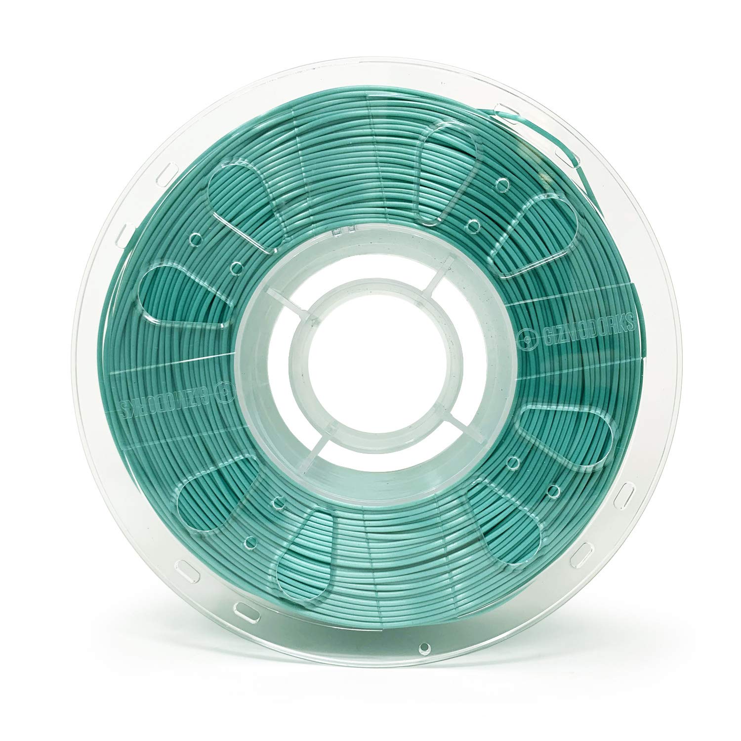 Gizmo Dorks Silk PLA 3D Printer Filament 3mm (2.85mm) 1kg, High Gloss Teal